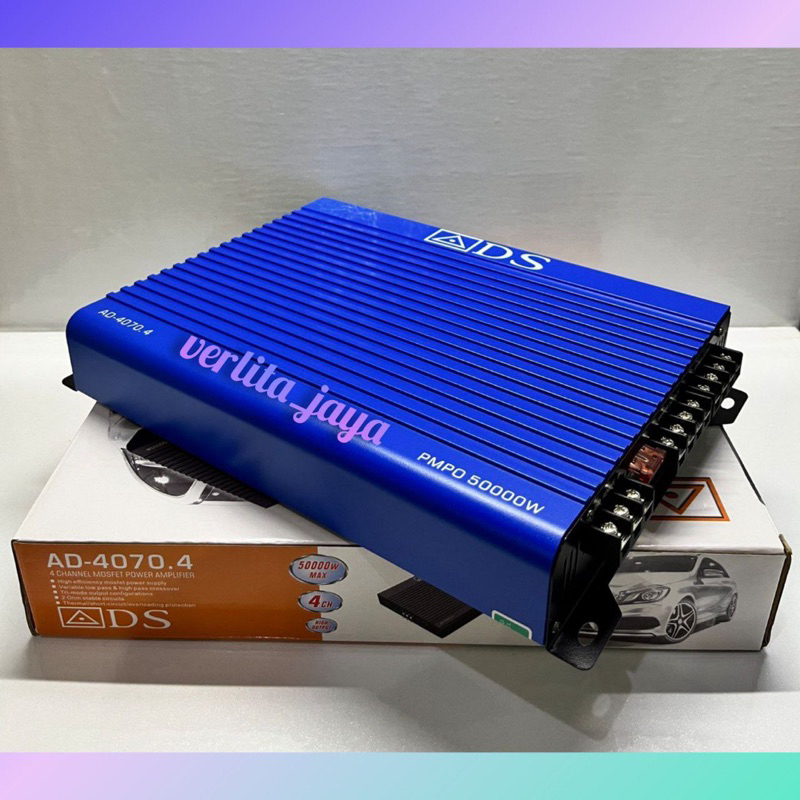 Jual POWER ADS -4070.4 4 CHANNEL MOSFET POWER AMPLIFIER 50000 WATT ...