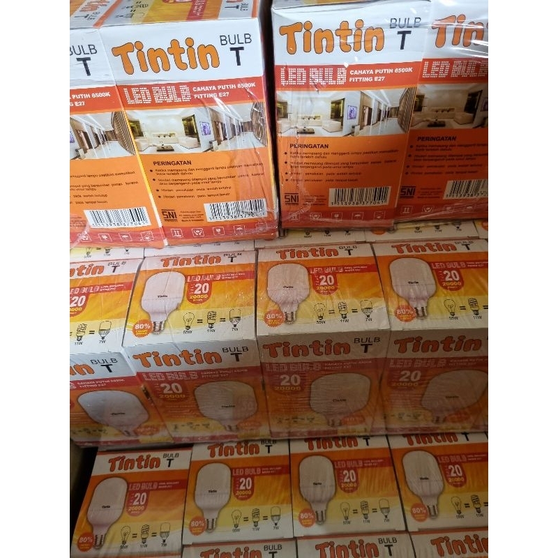 Jual paket 10 pcs lampu tintin 20 watt led capsule termurah | Shopee Indonesia