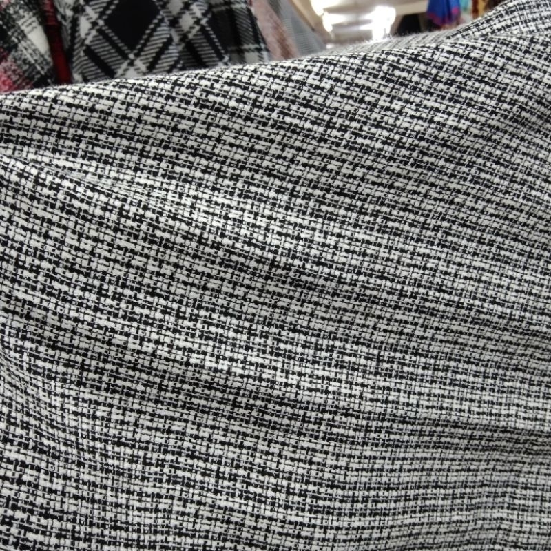 Jual kain tweed import (harga tertera 0,5m) | Shopee Indonesia