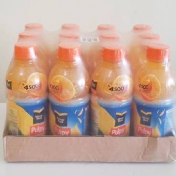 Jual Pulpy Orange 300 ml ( 1 pak isi 12 pcs ) | Shopee Indonesia