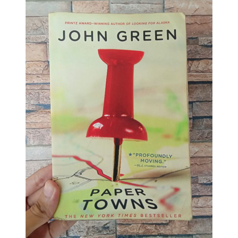 Jual Novel Preloved• Paper Towns - John Green (English) | Shopee Indonesia