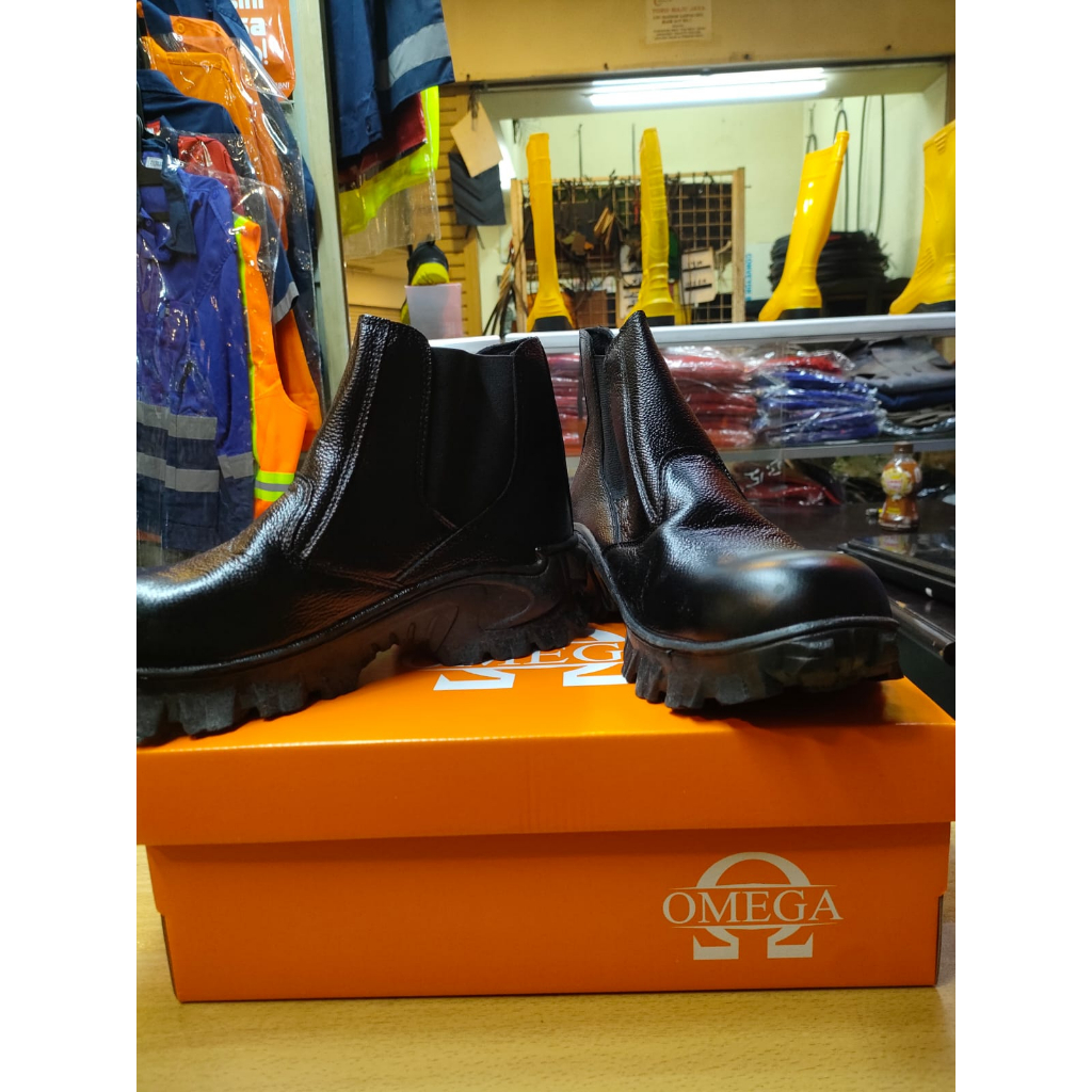 Jual SEPATU SAFETY OMEGA 201 ORIGINAL / SAFETY OMEGA 201 / SEPATU ...