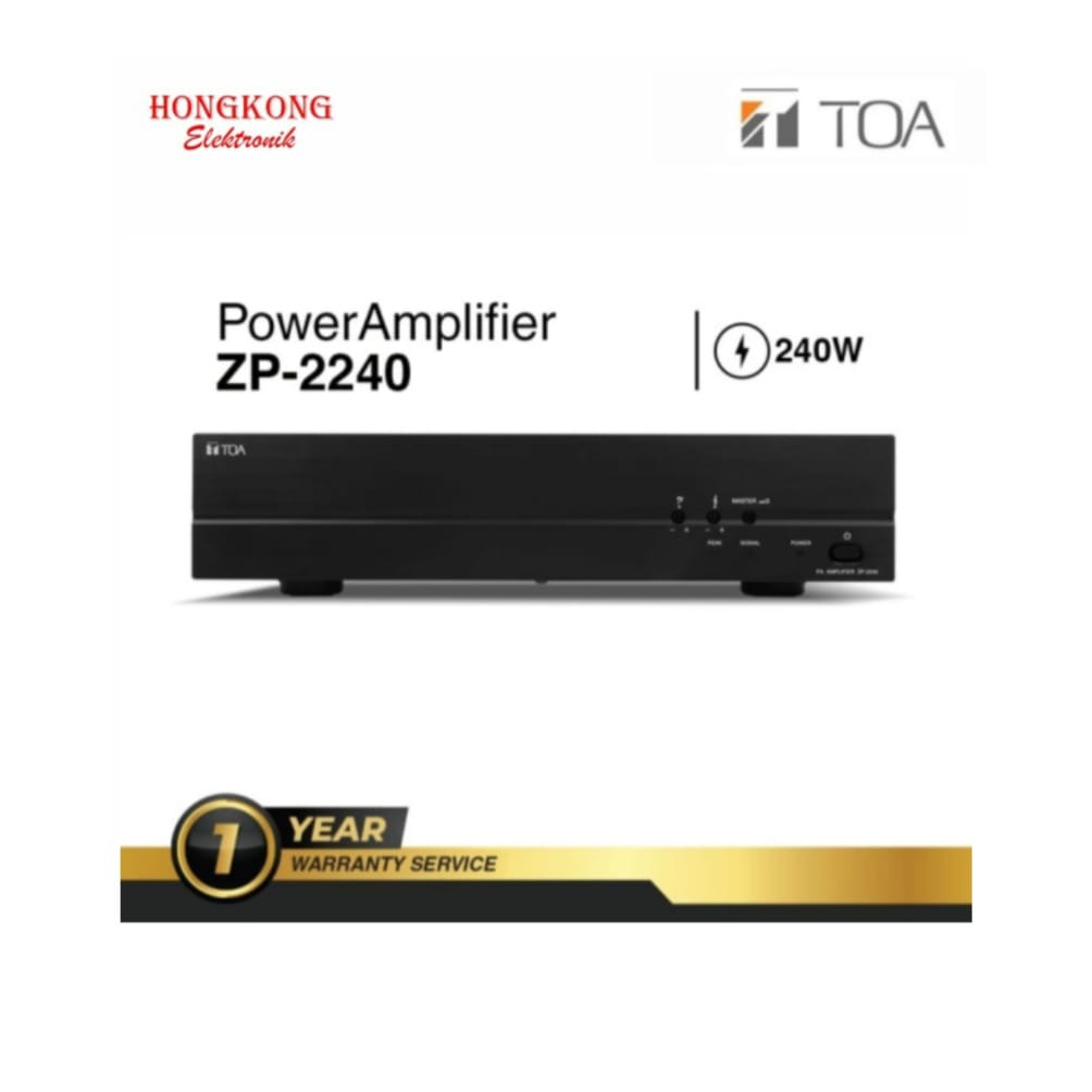 Jual POWER AMPLIFIER TOA ZP 2240 POWER AMPLI TOA ZP2240 240 WATT ORIGINAL | Shopee Indonesia