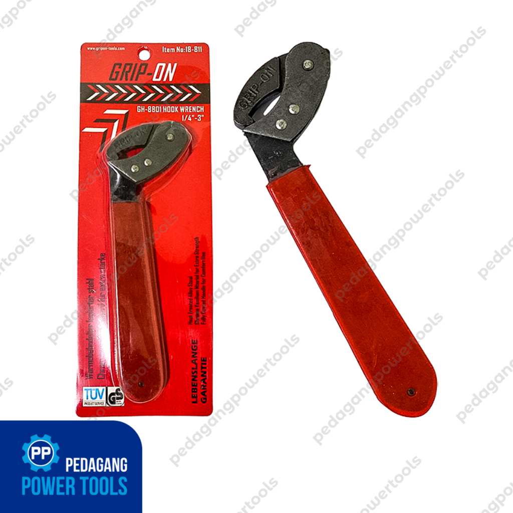 Jual GRIP ON KUNCI KAIT KOMSTIR MOTOR MATIC FLEKSIBEL - HOOK WRENCH 18 ...