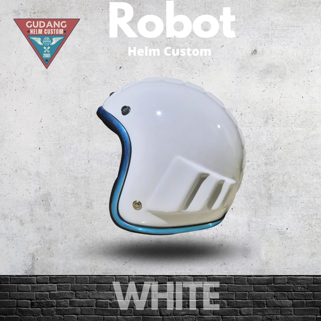 Jual Helm Robot Jadul Retro Custom | Shopee Indonesia