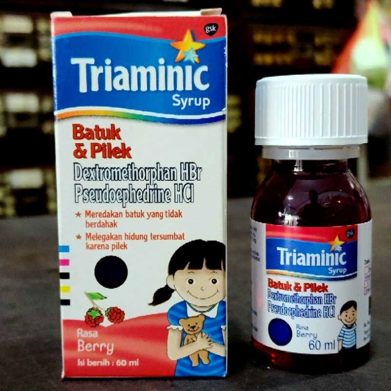 Jual triaminic batuk pilek sirup 60ml | Shopee Indonesia