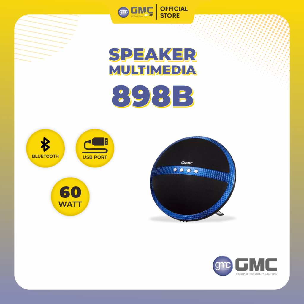 Jual GMC SPEAKER 898B BLUETOOTH | TERMURAH + GRATIS ONGKOS KIRIM* | Shopee Indonesia