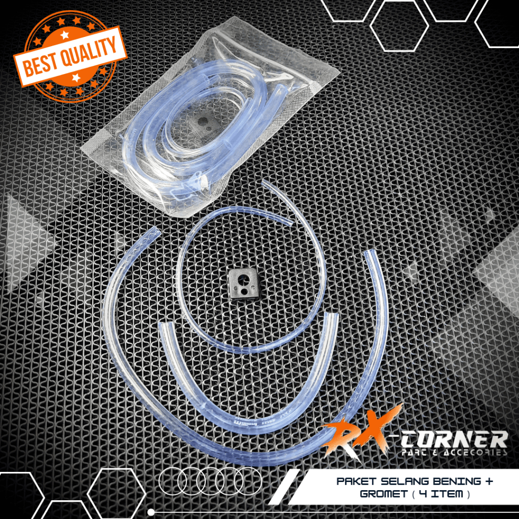Jual slang hose selang oli samping bening besar kecil sellang bensin ...