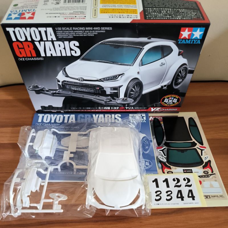 Jual Tamiya 18097 Body Toyota GR Yaris Original + Decal + Box | Shopee ...