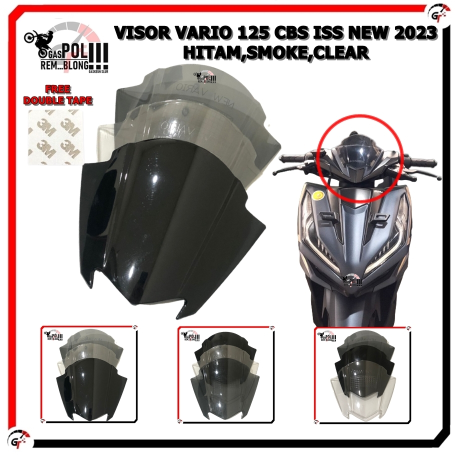 Jual VISOR VARIO 125 ABS CBS ISS NEW GEN 2 KEYLESS V125 WINSIL ...