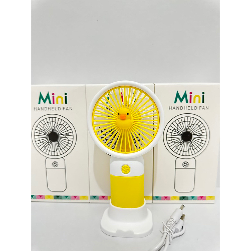 Jual NEW!!! Minifan genggam portable karakter lucu / kipas mini hewan ...