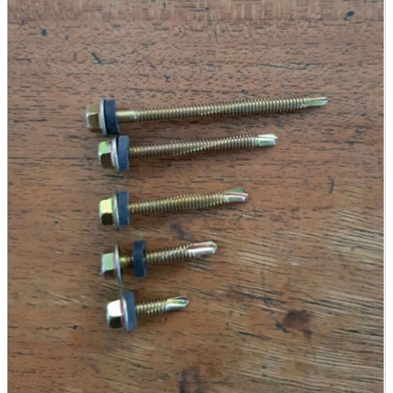 Jual Baut Roofing / Paku Roofing Polycarbonat Solarflat 12 x 2.5 cm, 3 ...