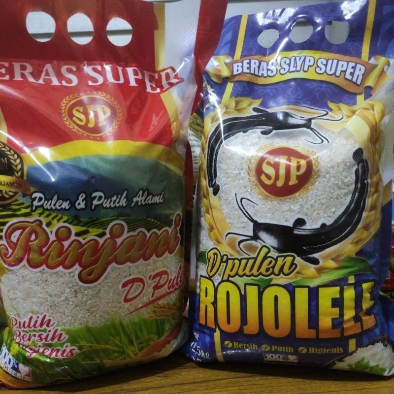 Jual Beras Rojo Lele, Rinjani, Daun Suji 3 kg | Shopee Indonesia