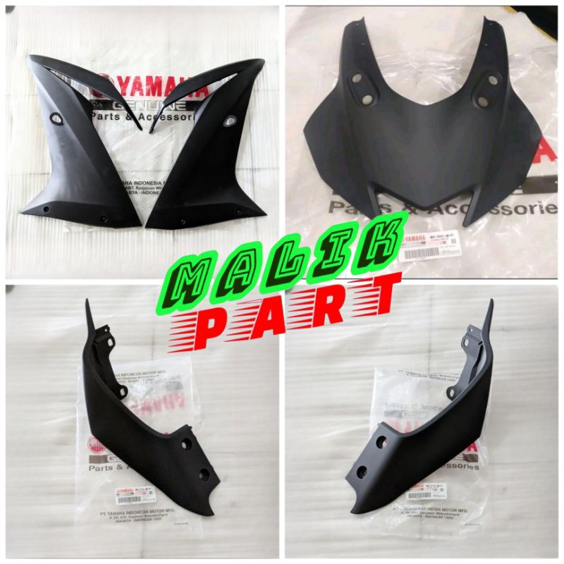 Jual BODY HALUS SET 5 PCS R15 VVA V3 HITAM DOFF PART ORIGINAL YAMAHA ...
