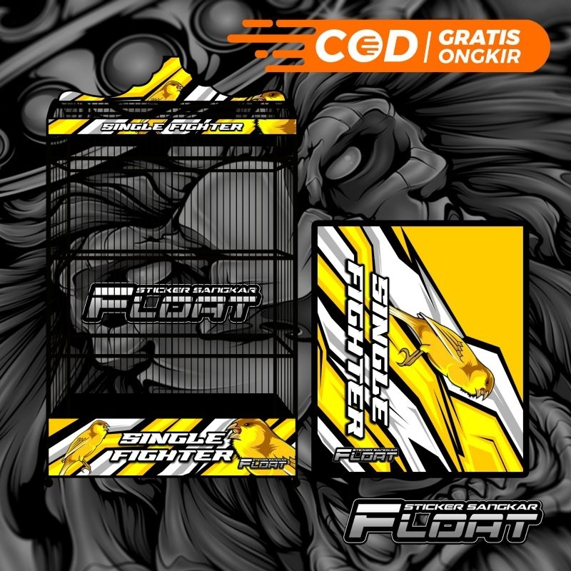 Jual STIKER DECAL SANGKAR KANDANG BURUNG KOTAK REPLIKA KOHSAN DIAMOND ...