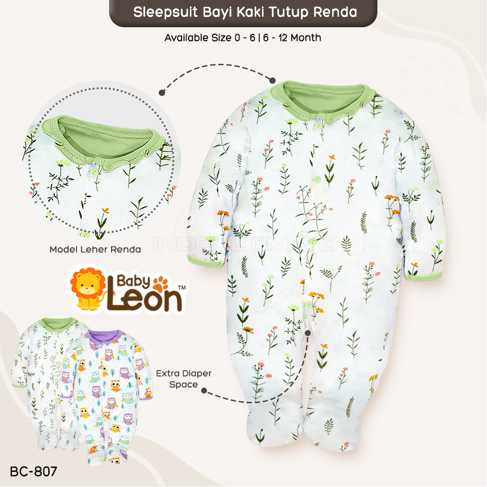 Jual BC-807 BABY LEON Sleepsuit Bayi Renda Jumpsuit Bayi Jumper Kaki ... Jual BC-807 BABY LEON Sleepsuit Bayi Renda Jumpsuit Bayi Jumper Kaki ...