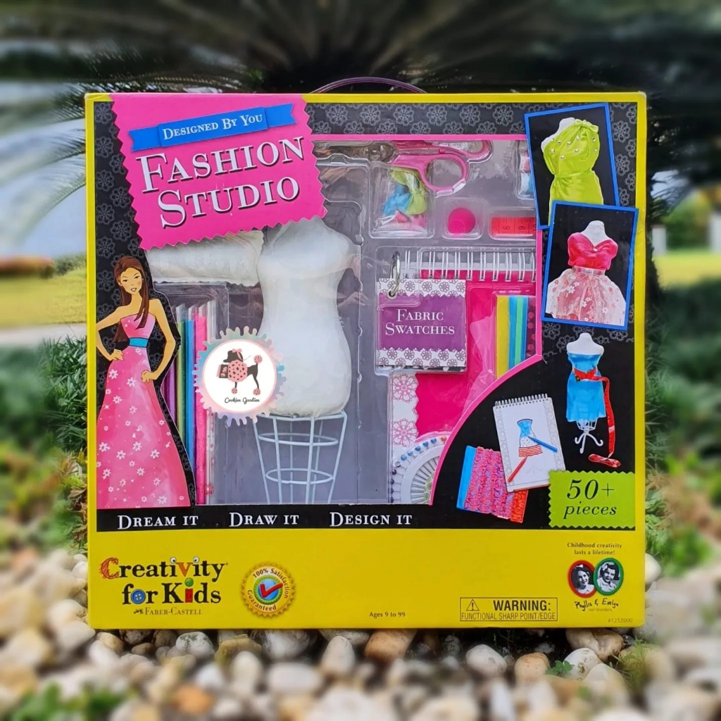 Jual Creativity for Kids Fashion Studio Fashion Design Kit | Shopee ...