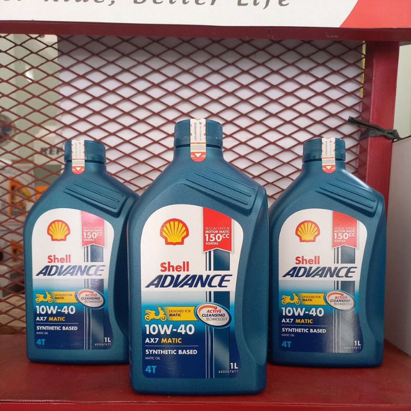 Jual Shell Advance 4T AX7 Matic 10W-40 1L | Shopee Indonesia
