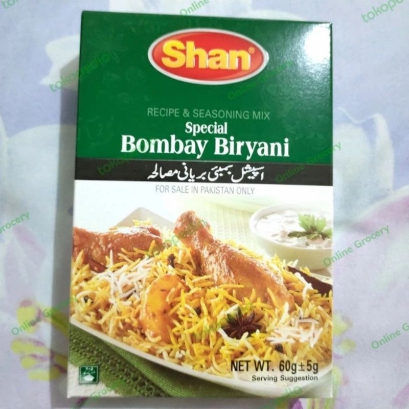 Jual BUMBU SHAN SPICEAL BOMBAY BIRYANI PAKISTAN EXP 31/7/2027 | Shopee ...