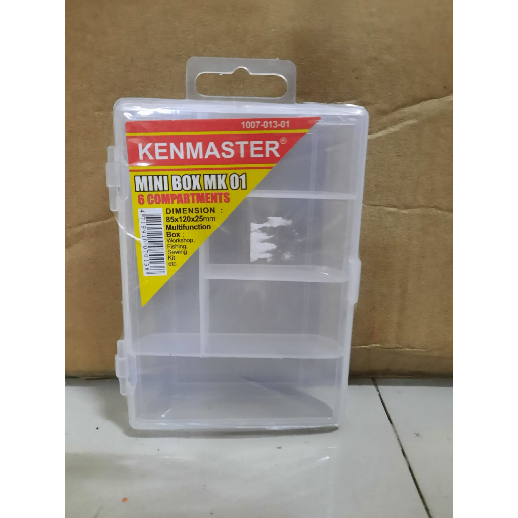 Jual RAK KOMPONEN MINI TEMPAT SIMPAN BOX 6 Pcs KENMASTER | Shopee Indonesia