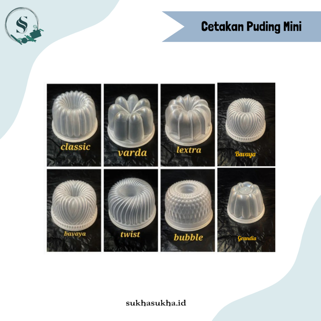 Jual CETAKAN PUDING VIRAL Cetakan Puding Mini/Cetakan Kukus Mini ...