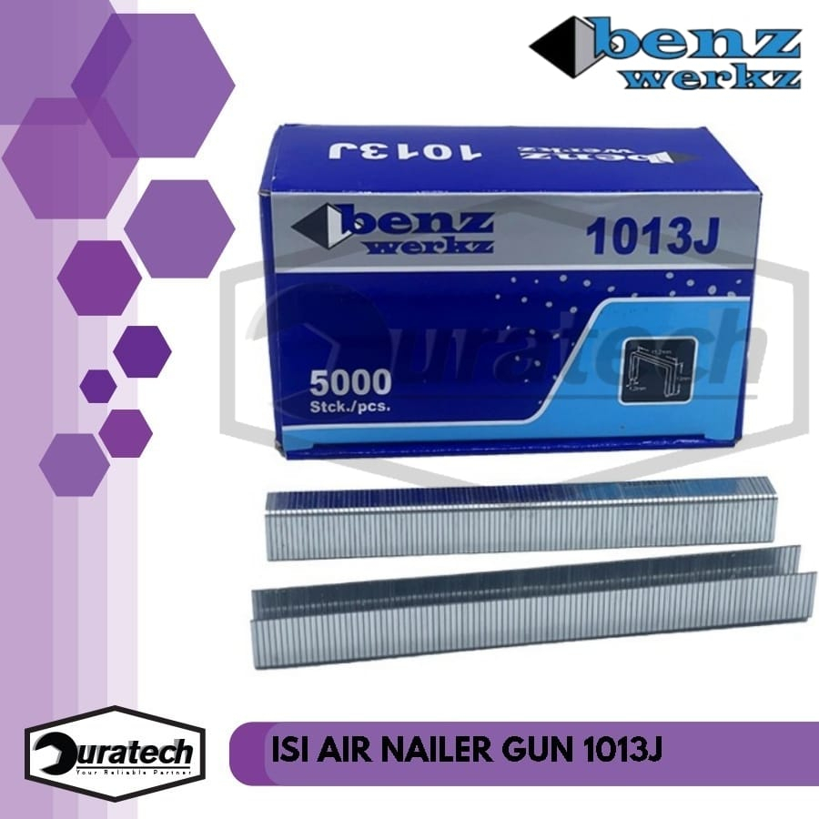 Jual Isi Staples Tembakan Angin 1013J Benz Werkz / Isi Steples 10mm ...