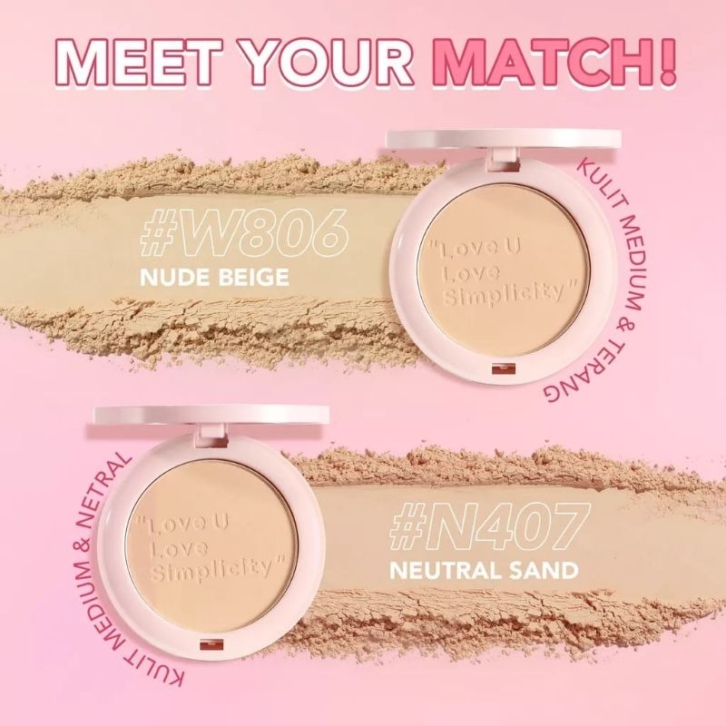 Jual YOU Simplicity Flawless Compact Powder 10g | Shopee Indonesia
