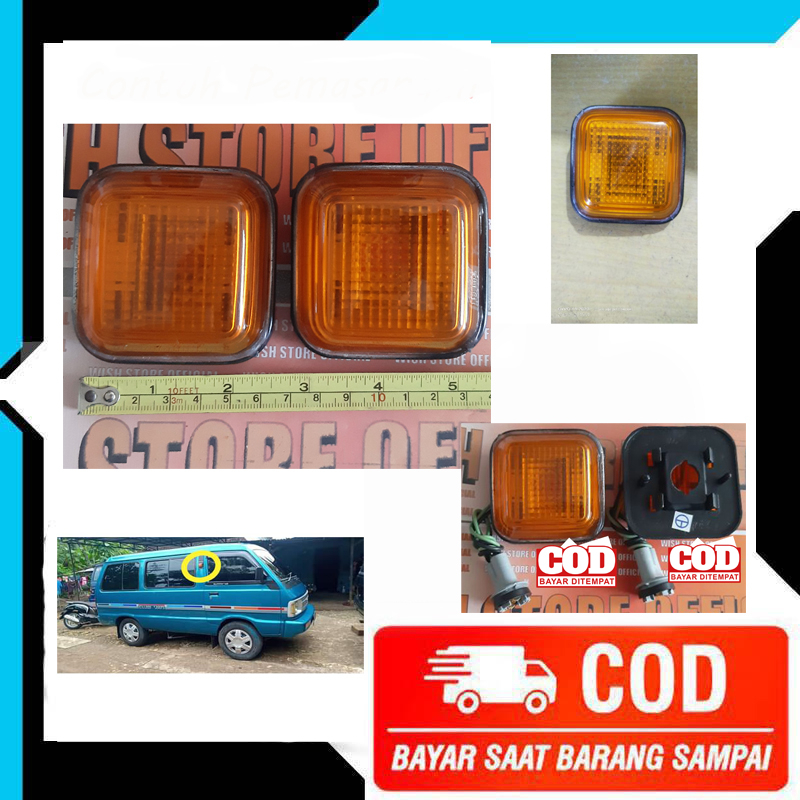 Jual LAMPU SEN SEIN SAMPING MOBIL SUZUKI CARRY EXTRA 10 - 1.0 - ST100 - ST200 - 1000 SIDE LAMP ...