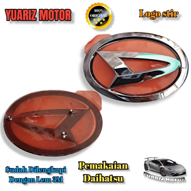 Jual EMBLEM LOGO STIR DAIHATSU ORIGINAL SATUAN | Shopee Indonesia
