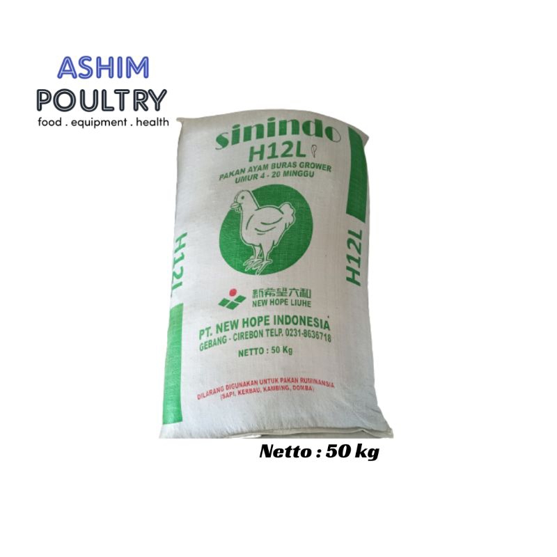 Jual H12L crumble pakan ayam pedaging siap panen 1 zak | Shopee Indonesia