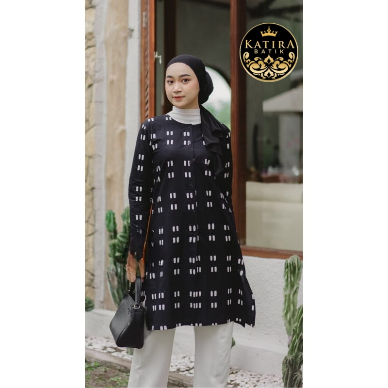 Jual TUNIK BATIK LISA TUNIC BATIK CANTIK SERAGAM KANTOR PESTA KONDANGAN ...