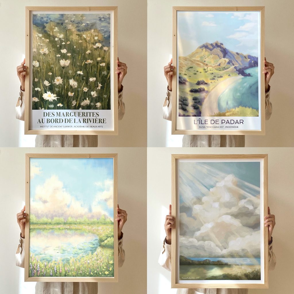 Jual Paket Frame + Poster (A2 & A3) | Large Size Poster with Frame (A2 ...