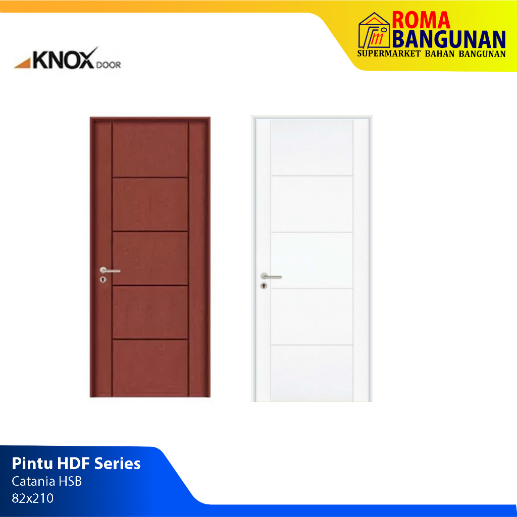 Jual Knox Door HDF Series Pintu Kusen / Pintu Catania HWS 82X210mm ...