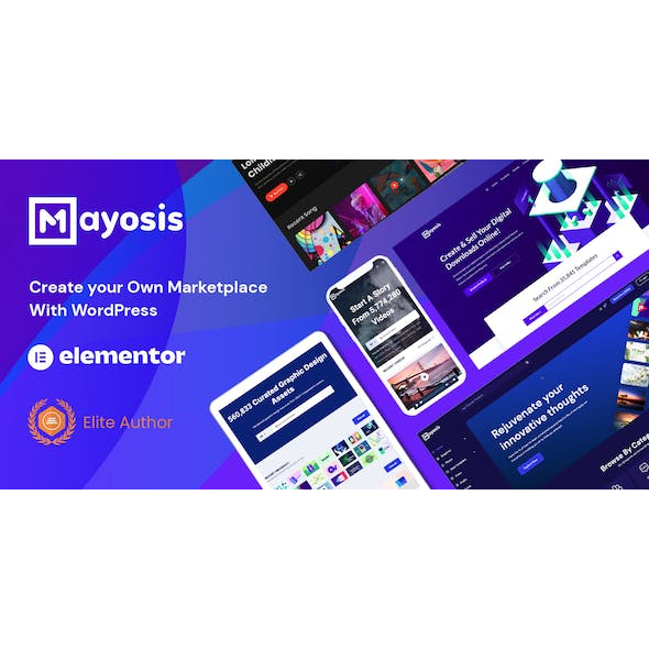 Jual Mayosis 5.2 – Digital Marketplace Theme - Wordpress Theme - Support EDD - Easy Digital ...