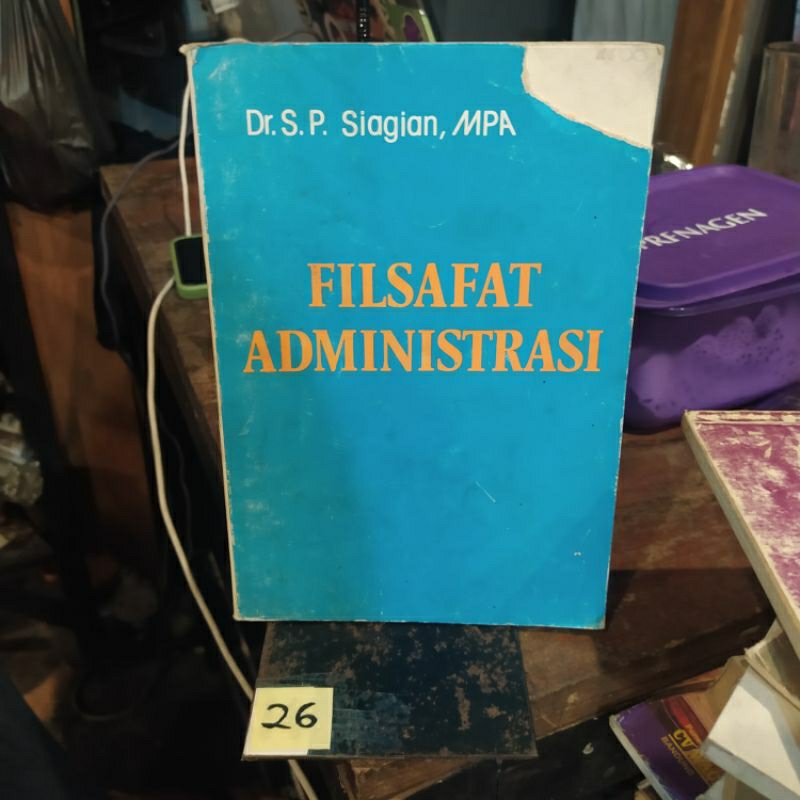 Jual Buku Filsafat Administrasi - S. P Siagian original | Shopee Indonesia