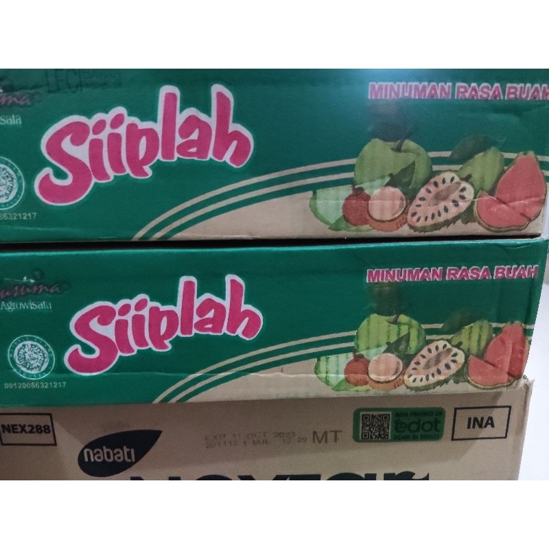 Jual Kusuma minuman sari buah Siiplah rasa Leci @170 ml 1 dus isi 24 ...