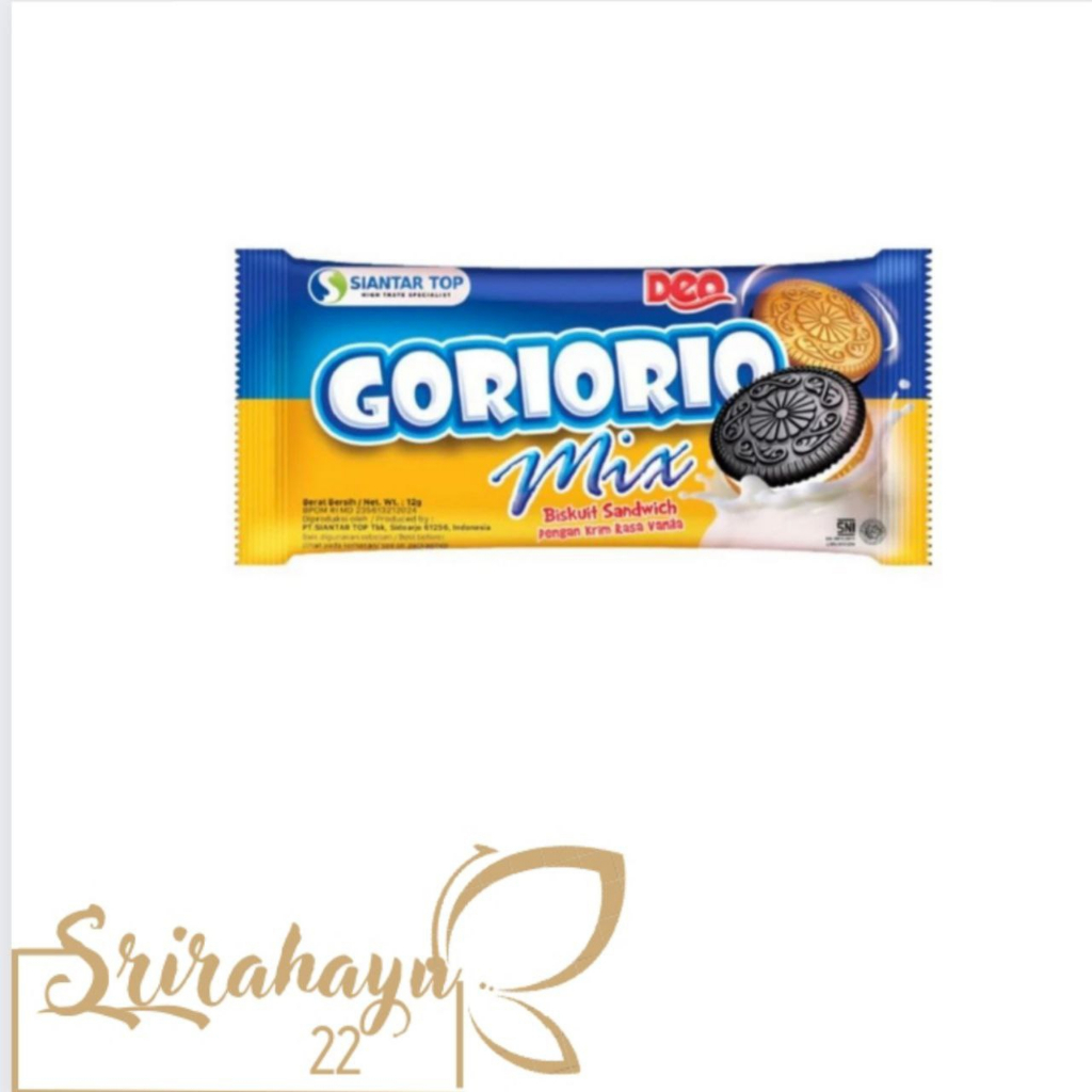 Jual goriorio sandwich rasa mix kemasan 14gr | Shopee Indonesia