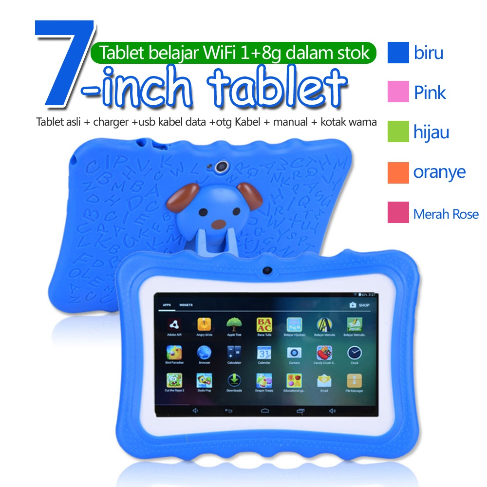 Jual Tablet anak-anak komputer tablet 7 inci pendidikan awal titik ...