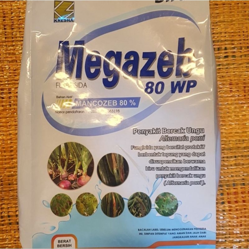 Jual MEGAZEB BIRU 1KG mancozeb biru fungisida | Shopee Indonesia