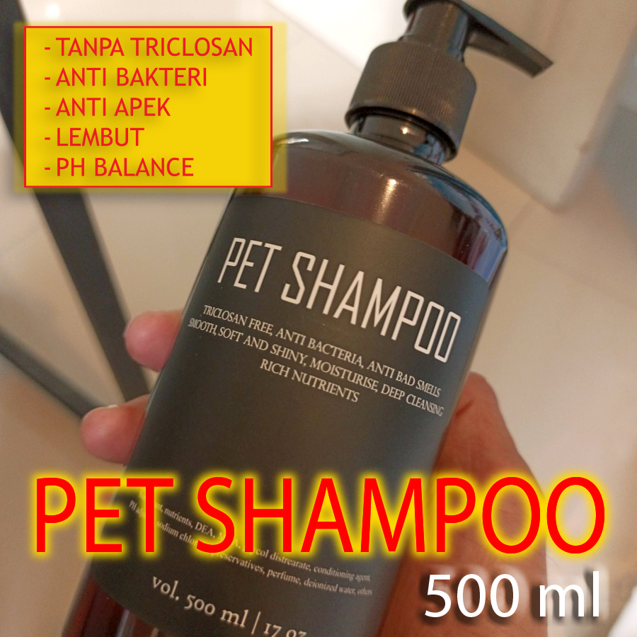 Jual [500 ml] PET SHAMPOO anti kutu, anti kusut dan bervitamin, lembut ...