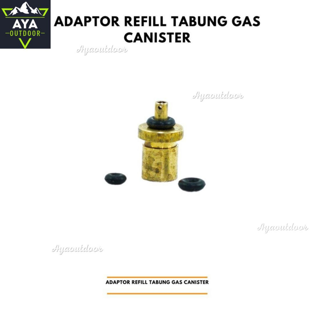 Jual Adaptor Refil Isi Ulang Tabung Gas Canister Kompor Potable Adaptor ...