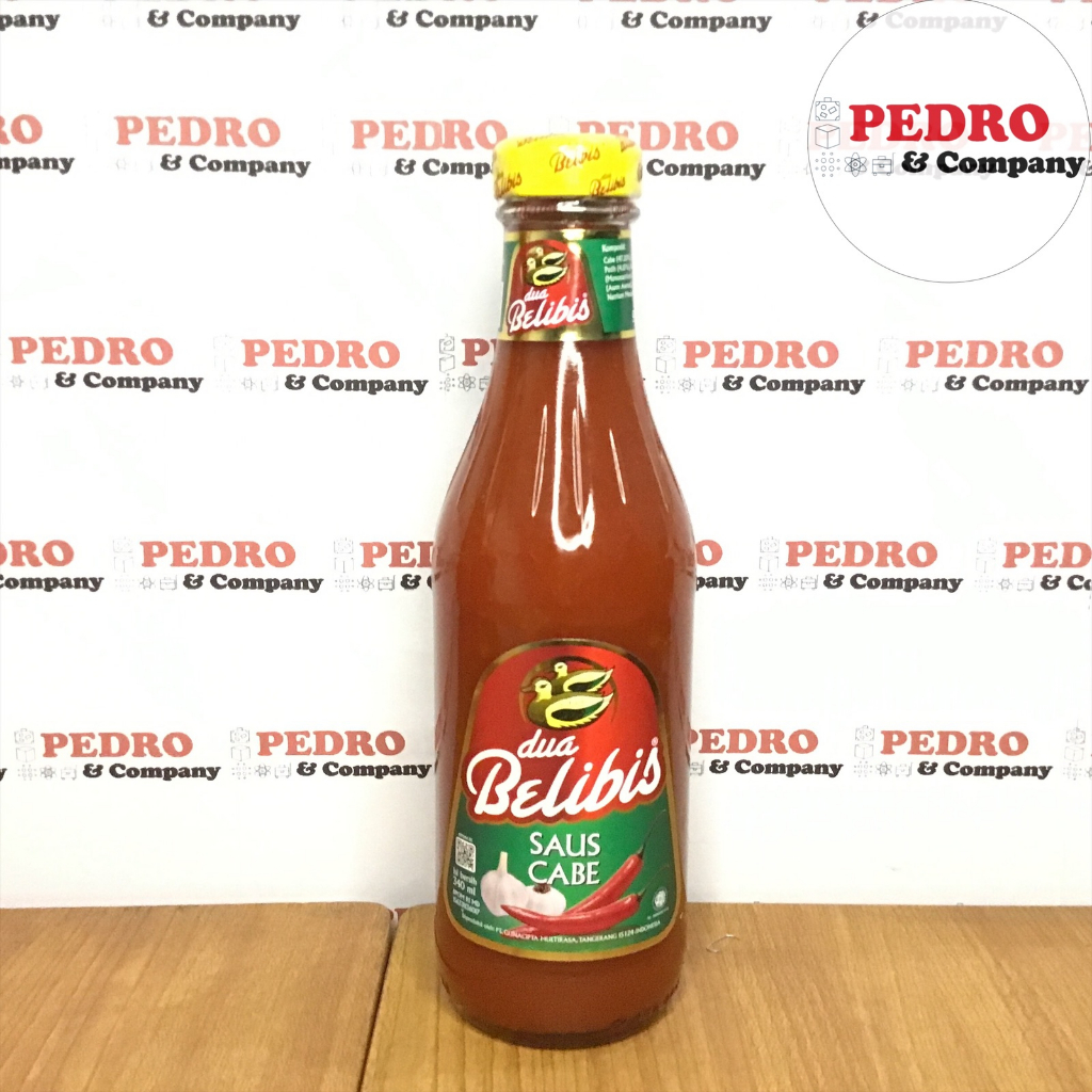 Jual Dua belibis saus cabe 340ml - botol kaca - chili sauce chilli ...