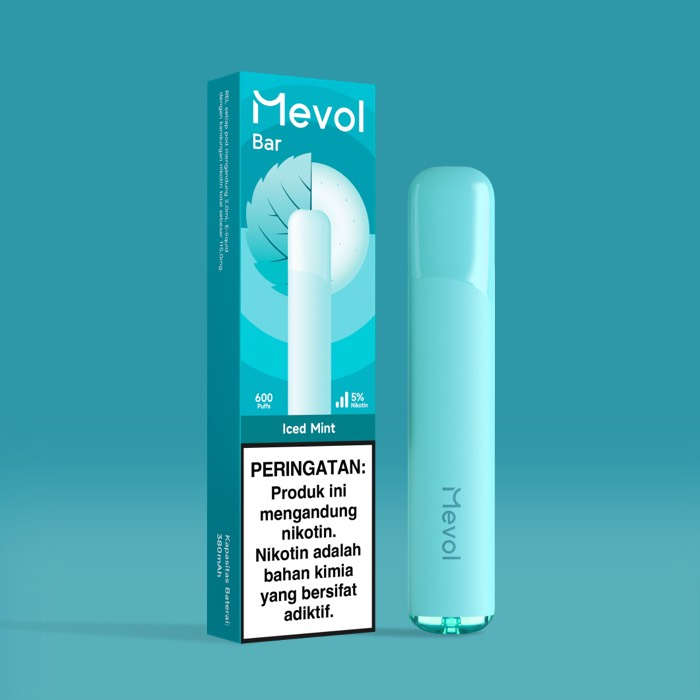 Jual Mevol Bar Disposable Pod - Iced Mint | Shopee Indonesia