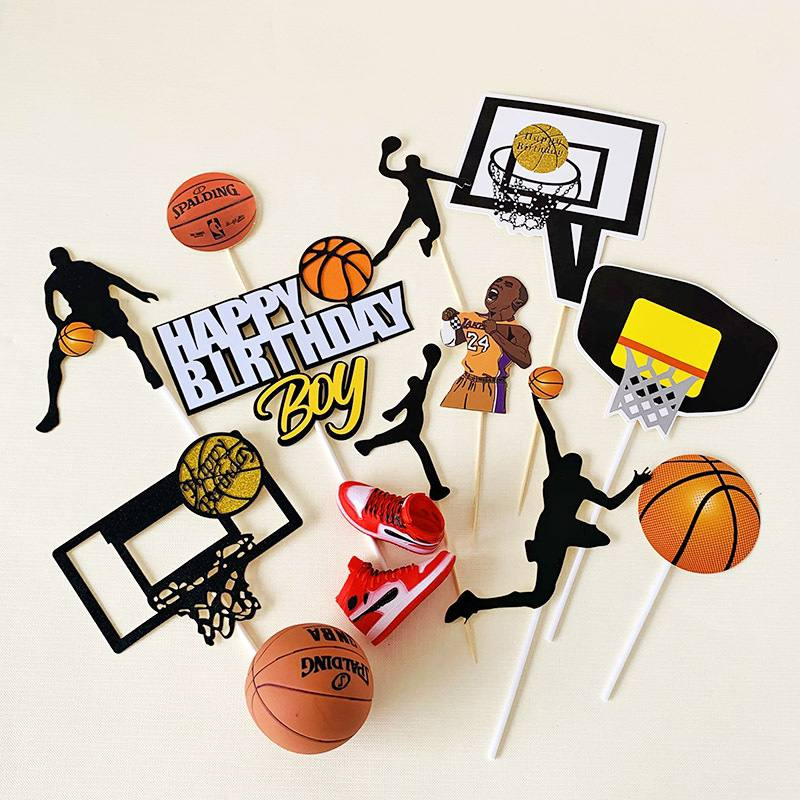 Jual CAKE TOPPER TEMA BOLA BASKET BOLA KAKI RING BASKET SEPATU SPORT ...