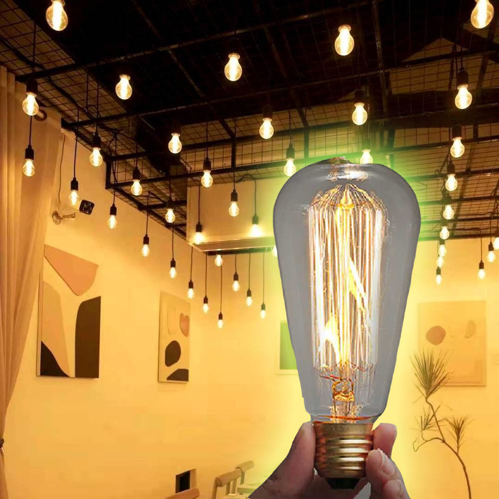 Jual Lampu Pijar Vintage Model Bohlam Edison 220V 60W E27 jadul unik ...