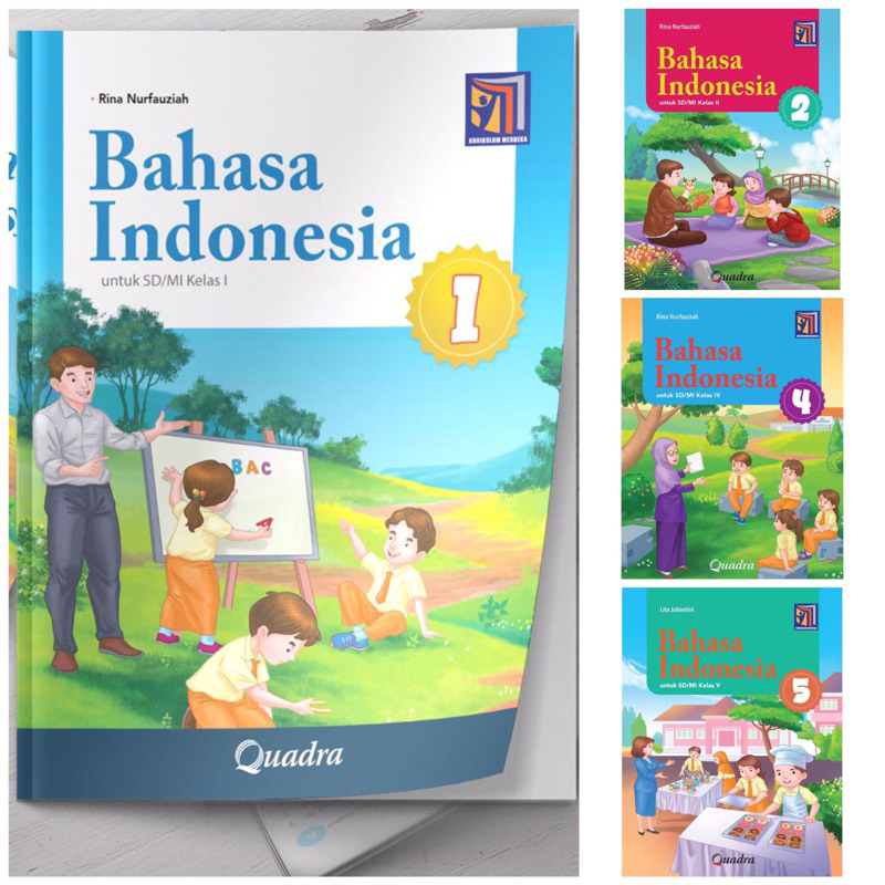 Jual BUKU BAHASA INDONESIA UNTUK SD/MI KURIKULUM MERDEKA QUADRA | Shopee Indonesia
