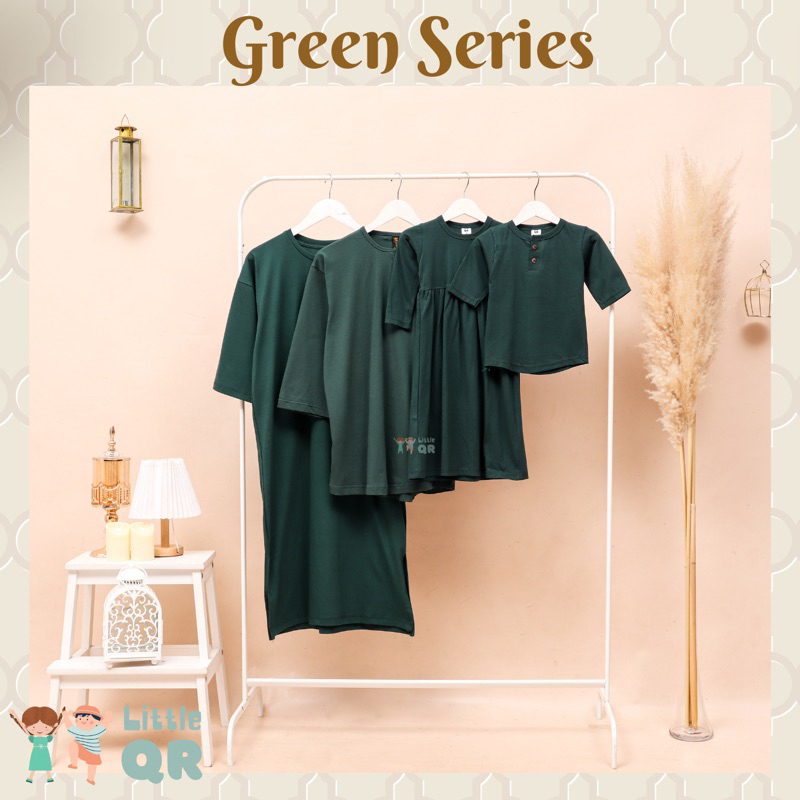 Jual Raya Series - Family Couple Raya Series Ayah Ibu Anak bahan Katun ...