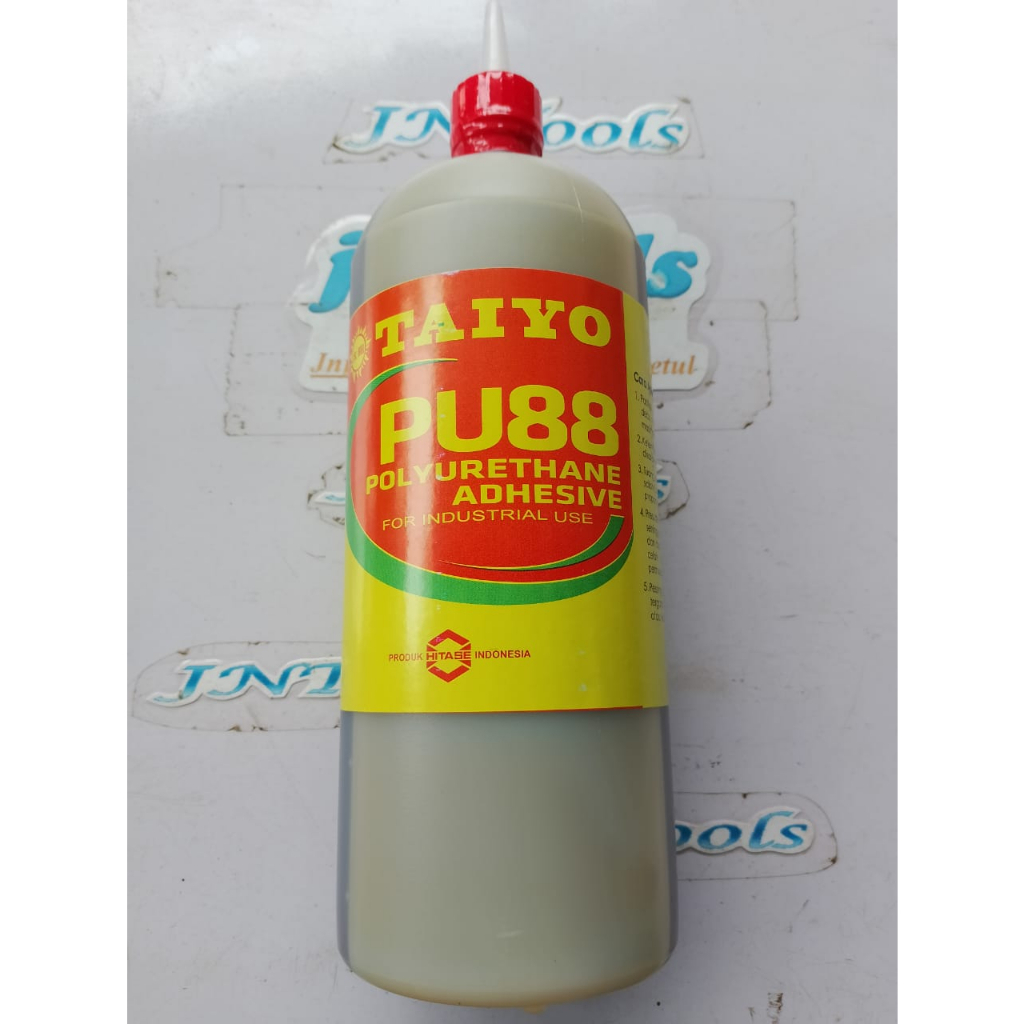 Jual Lem PU 88 TAIYO 900gram PolyUrethane Adhesive untuk kayu BASAH ...