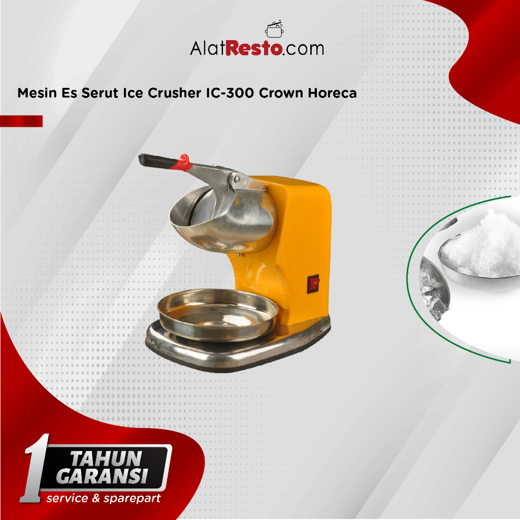 Jual Mesin Es Serut / Ice Crusher IC-300 Crown Horeca | Shopee Indonesia