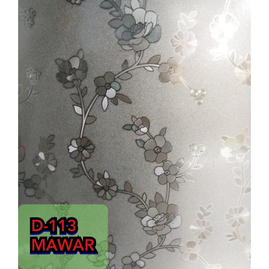 Jual MAWAR D113 STIKER KACA | SANBLAST STICKER KACA | STIKER KACA ...